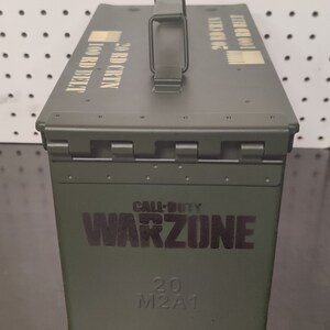 War Video Game Steel Ammo Box Container AR/LMG Replica | Etsy
