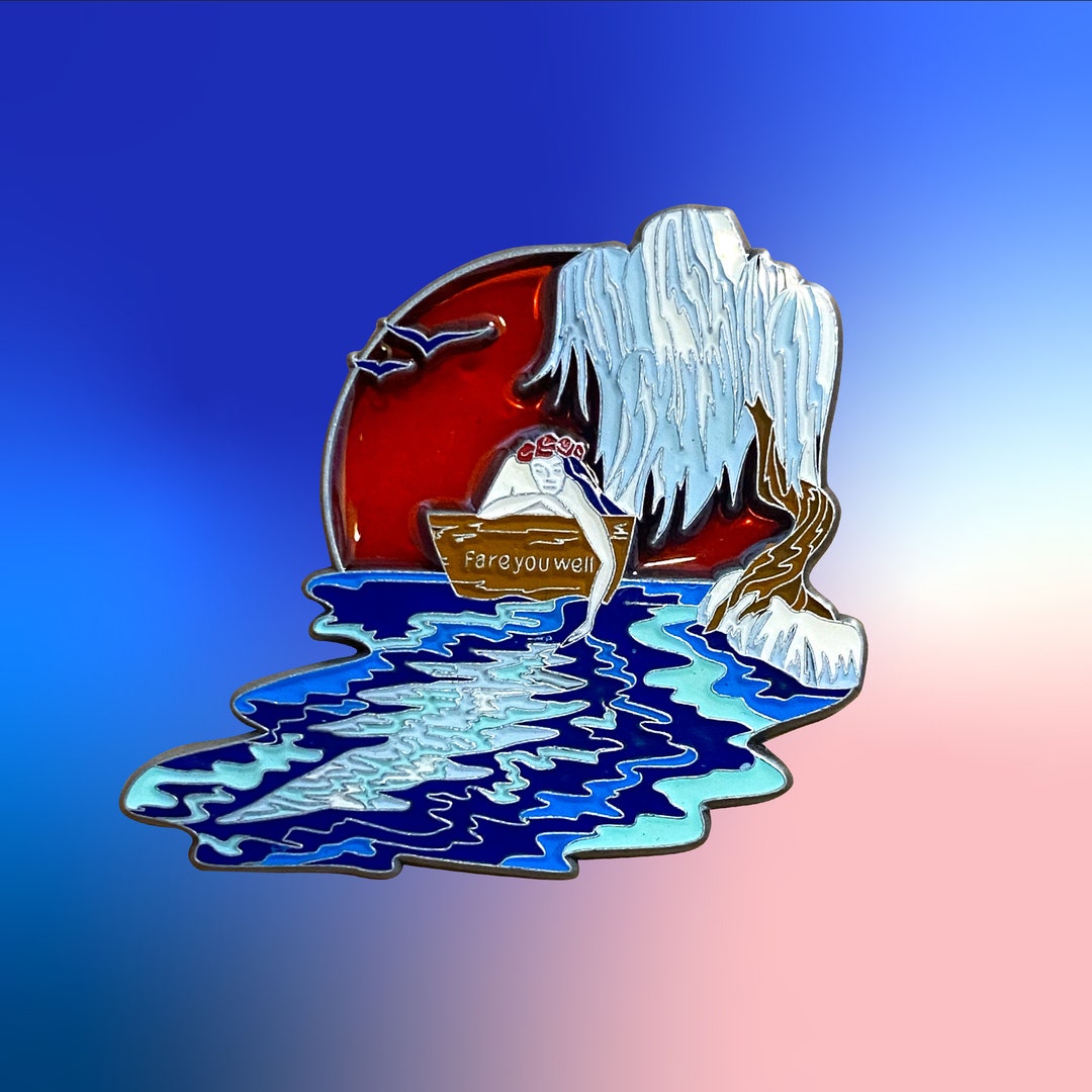 Brokedown Palace Pin - American Beauty Variant - Etsy