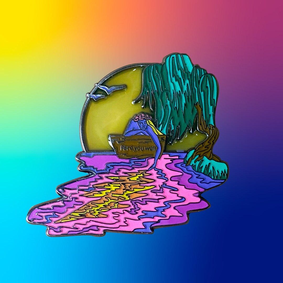 Brokedown Palace Pin - Sunset Variant - Etsy