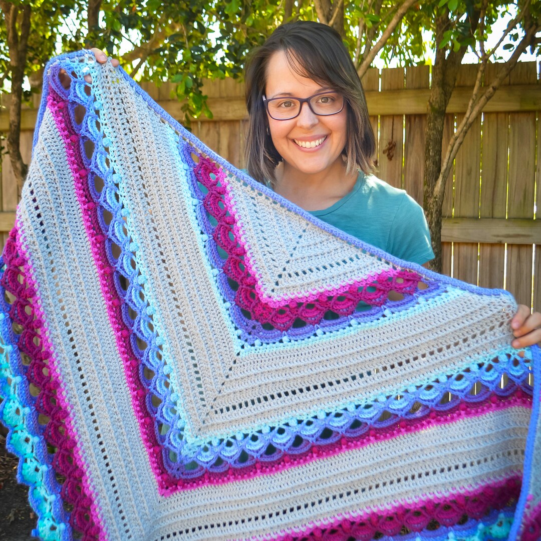 The Winifred Shawl - Crochet Pattern - Etsy