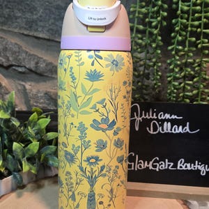 Owala Freesip 32oz Custom Wildflower Spring Fling Insulated Tumbler - Etsy