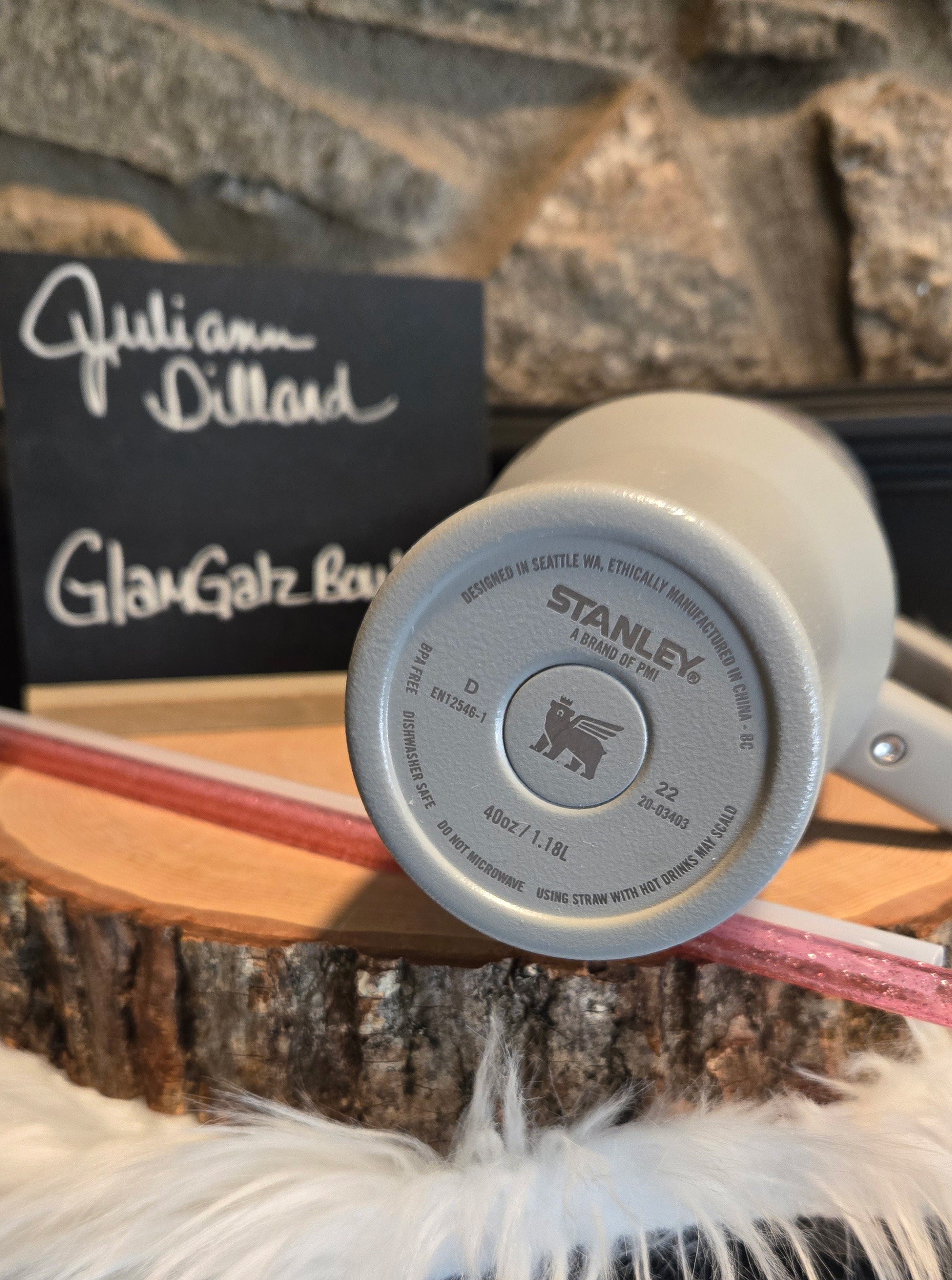 New Stanley Tumbler 40 Oz Flint Stainless Steel Quencher With Sealed ...