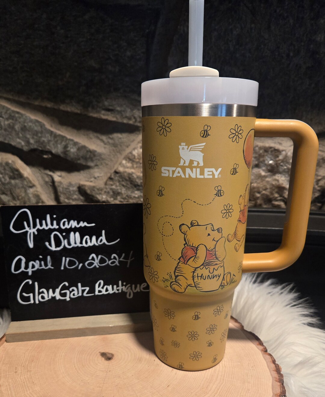 New Stanley 40 Oz Yarrow Stainless Quencher Sublimated With Cartoon ...