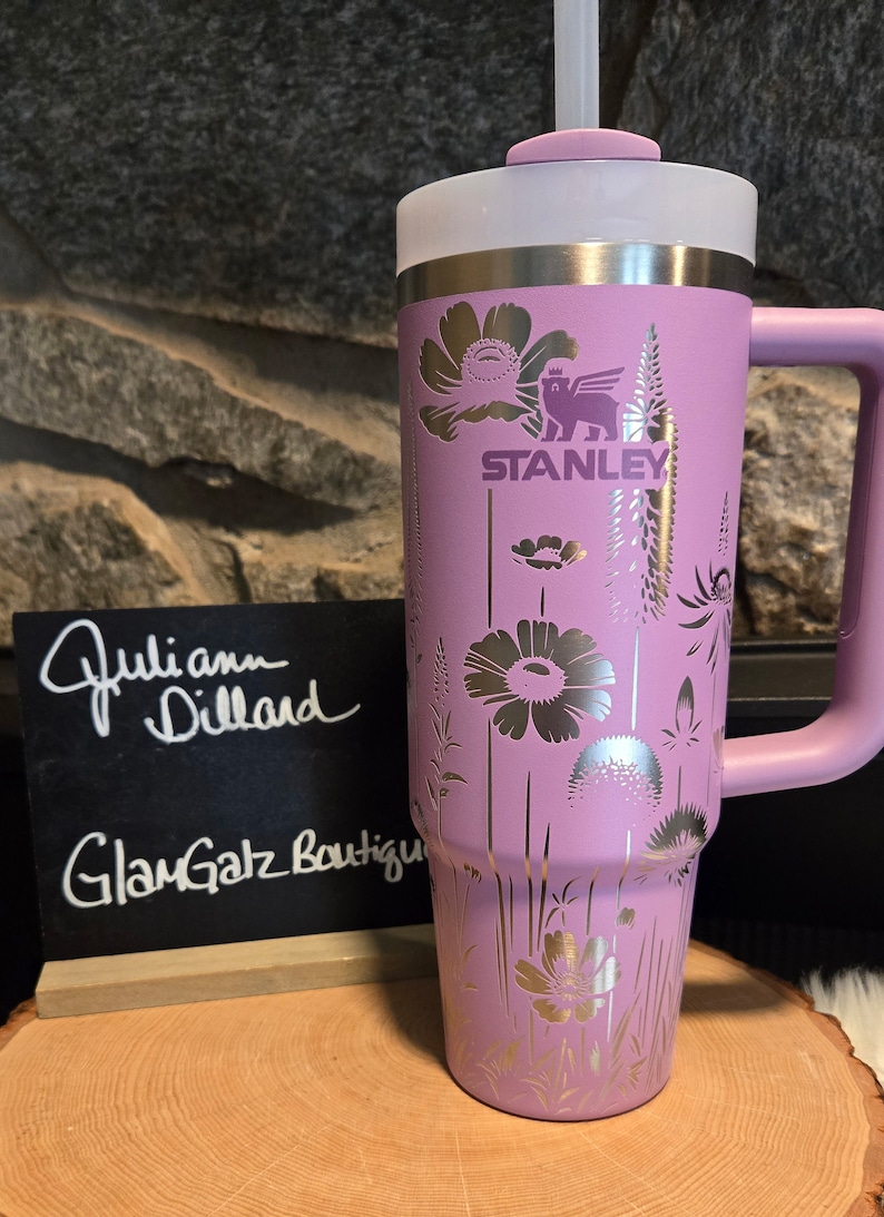 New Stanley 30 Oz Engraved Lilac - Etsy
