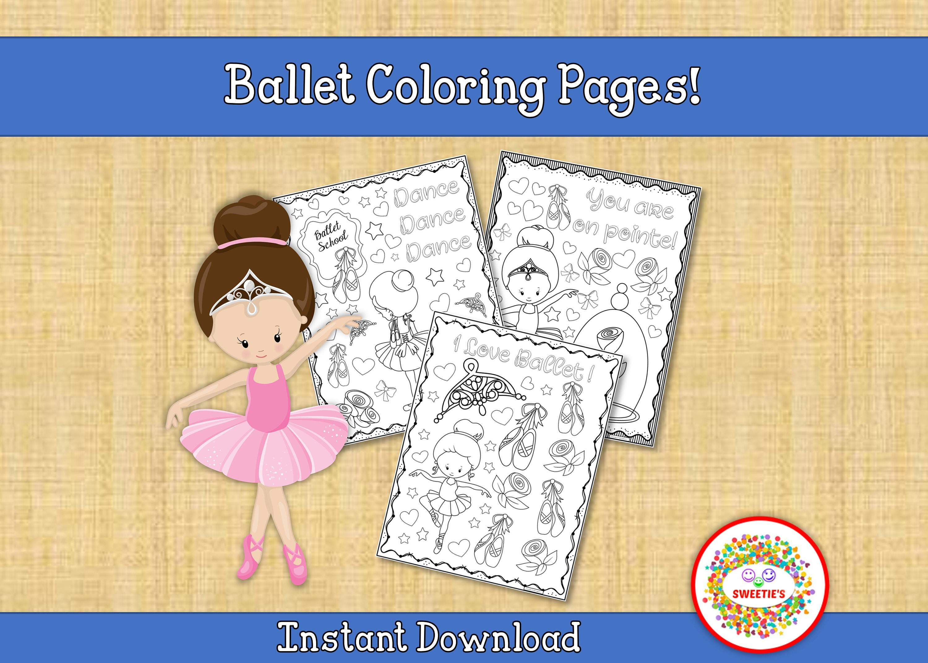 Color Pages, Ballet Coloring Pages, Ballerina Color Pages, Ballet ...