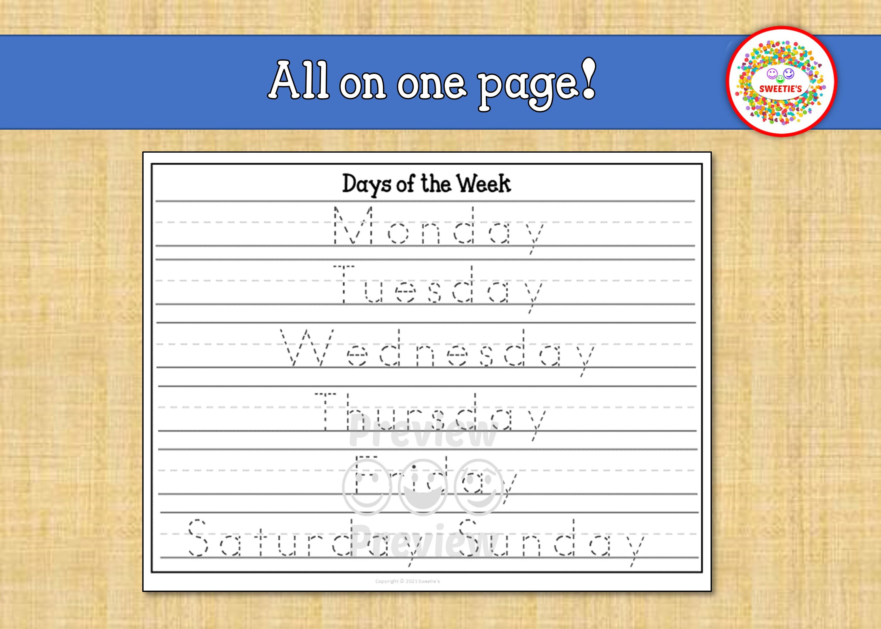 Tracing Worksheets Days Of The Week Months Of The Year Etsy tracing-worksheets-days-of-the-week-months-of-the-year-etsy