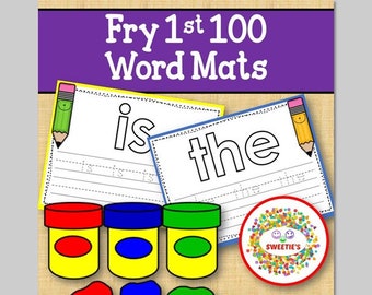 First 100 Sight Words Worksheets Sight Word Fluency Activities, ELA ...