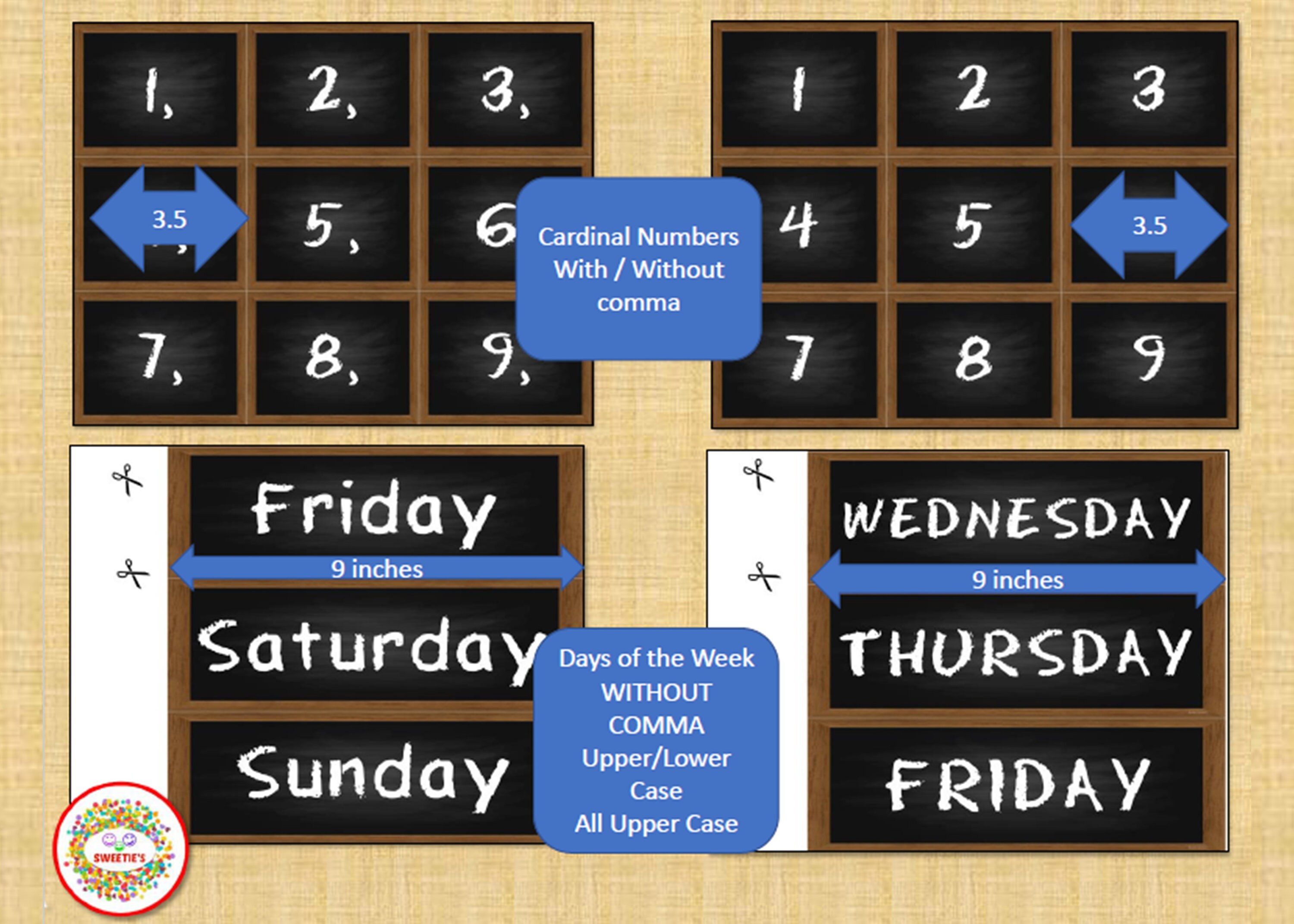 Classroom Calendar | Flip Calendar | Magnetic Curtain Rod Calendar ...