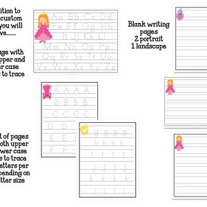 Custom Name Tracing Practice. Princess Custom Name Worksheet ...