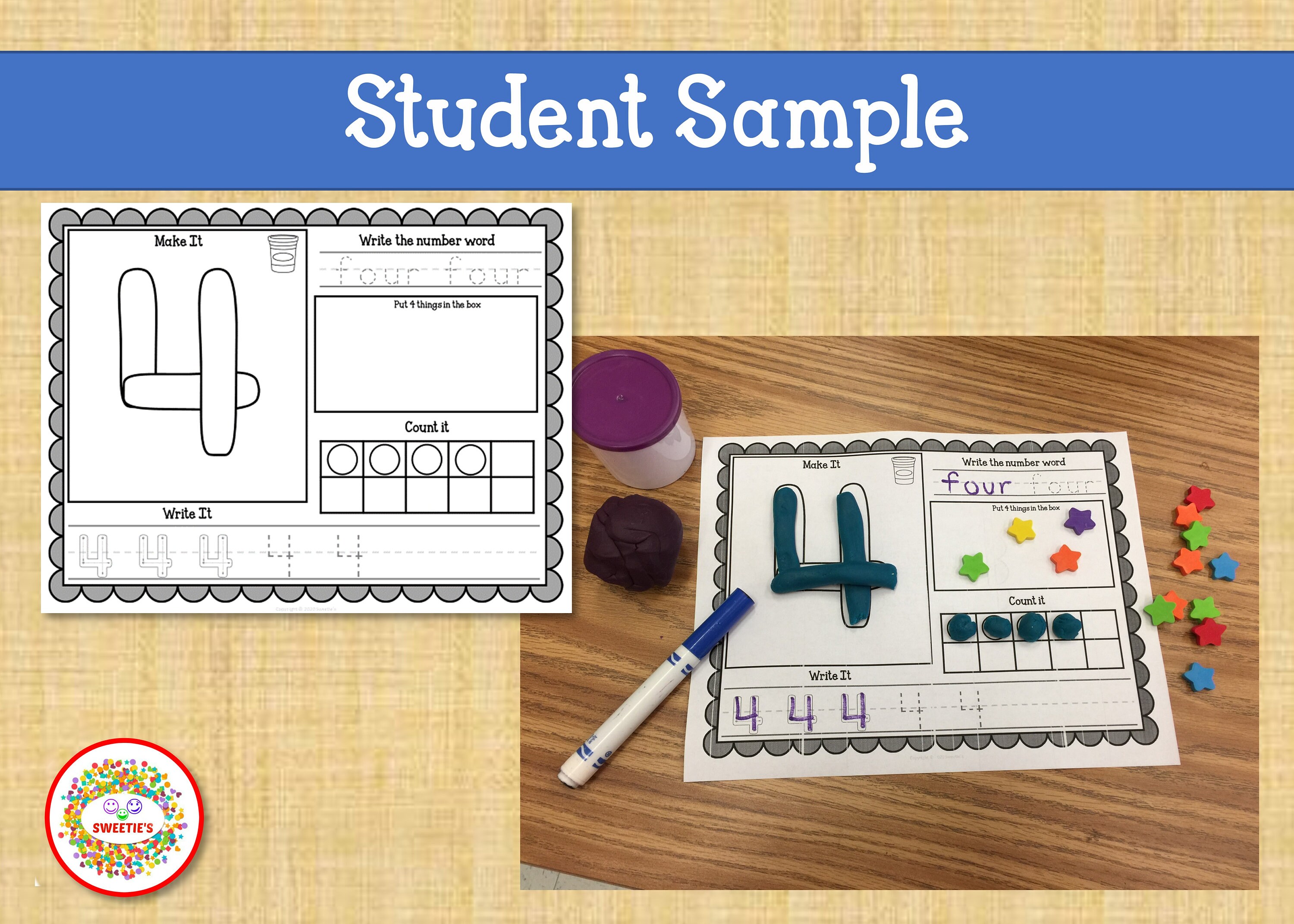 Numbers and Counting 1 to 20 Printable Activity, Preschool Math ...