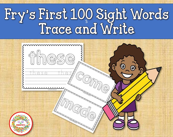 100 Sight Words Activity Books Sight Words Teacher Resources Education ...
