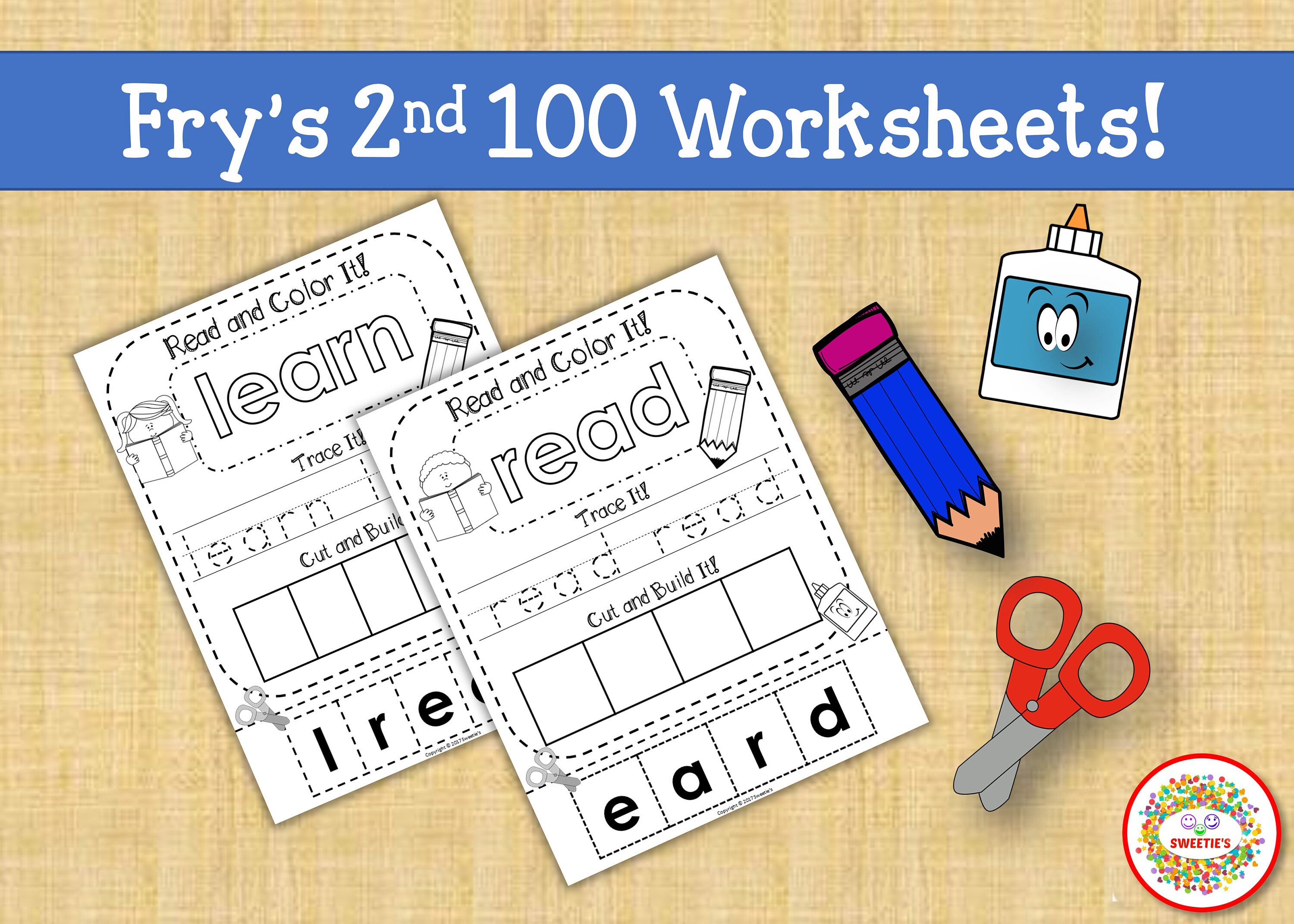 Sight Words, Sight Word Activity, Worksheets, Complete Fry's 2nd 100 ...
