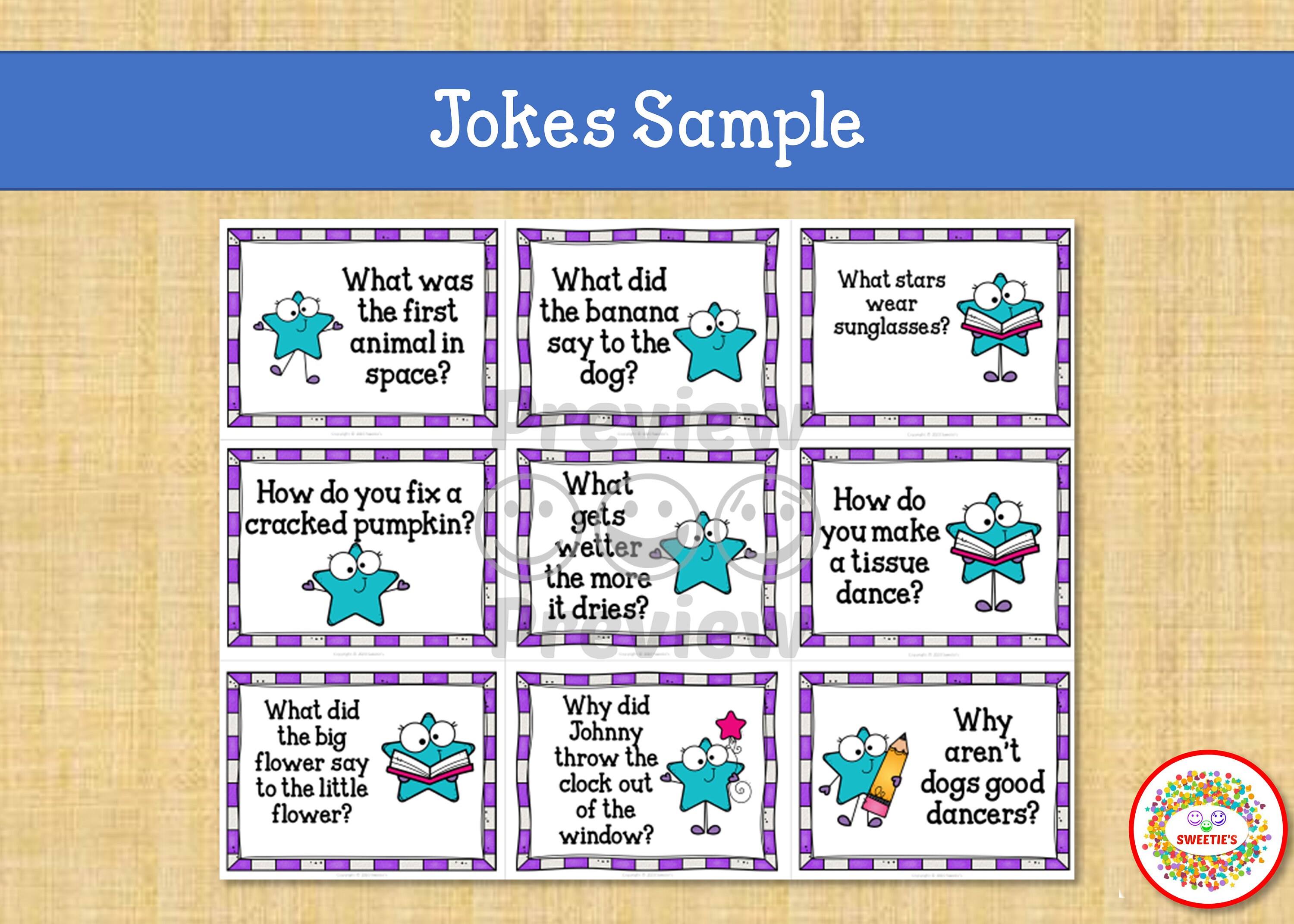 Printable Lunch Box Notes: Kids' Jokes & Encouragement (digital ...