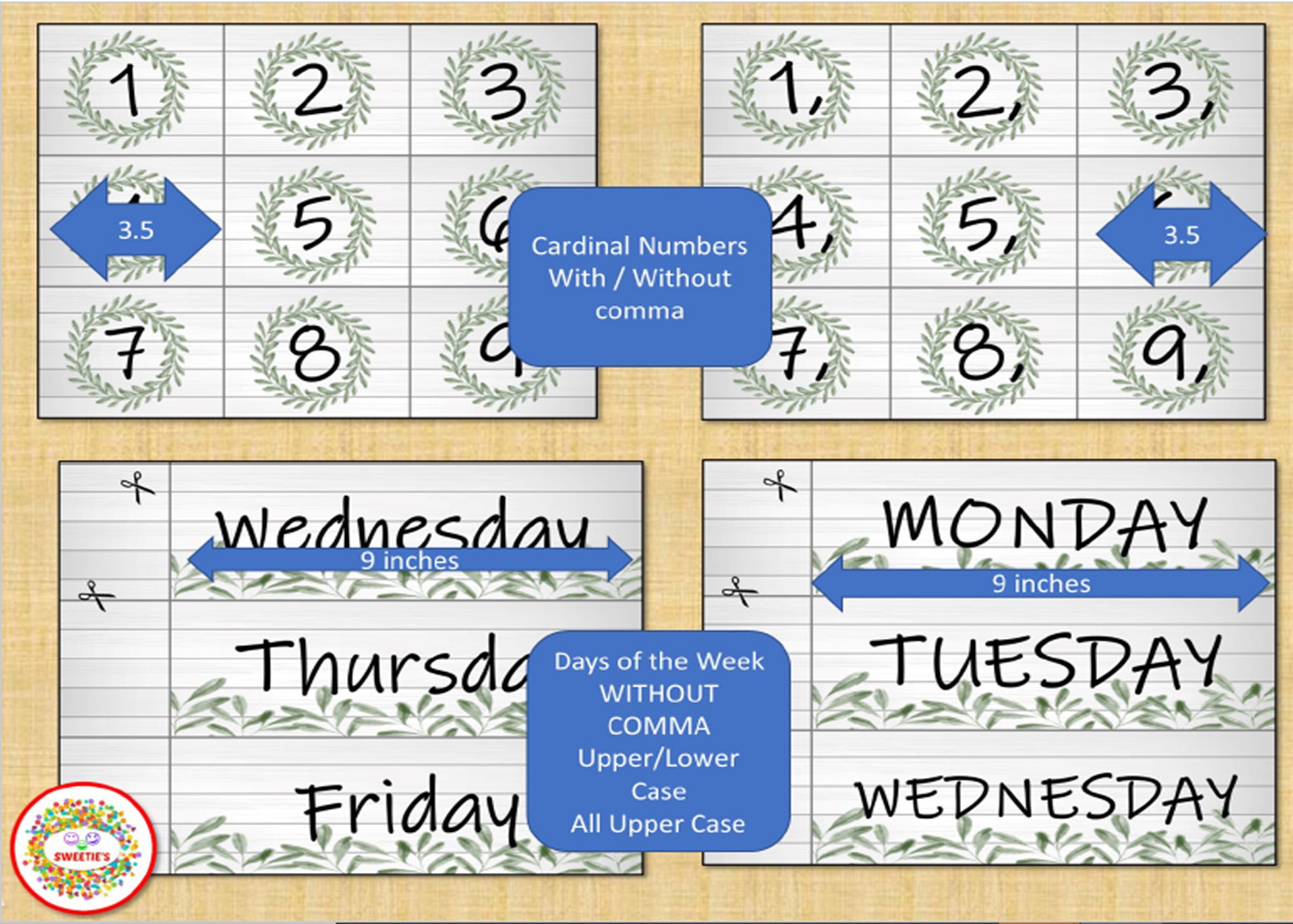 Classroom Calendar Flip Calendar Magnetic Curtain Rod Calendar ...