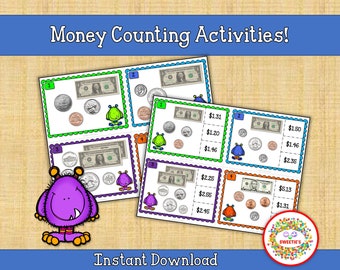 Money Task Cards - Etsy