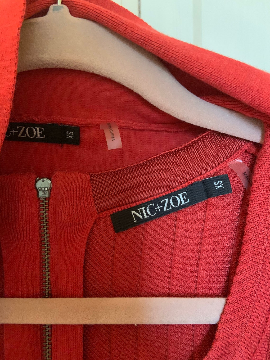 Nic and Zoe Vintage Y2K 2000s New With Tags NWT Deadstock Red Fit and ...