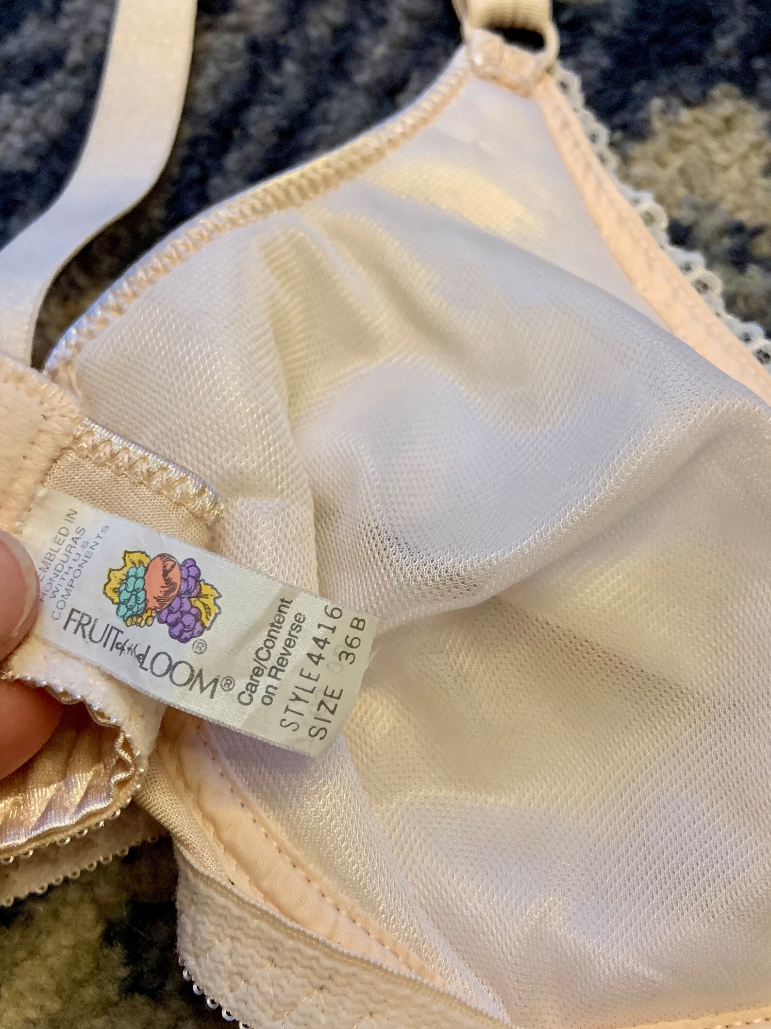 Fruit of the Loom Vintage 70s 80s 1970s 1980s Pink Bra Size 36B - Etsy