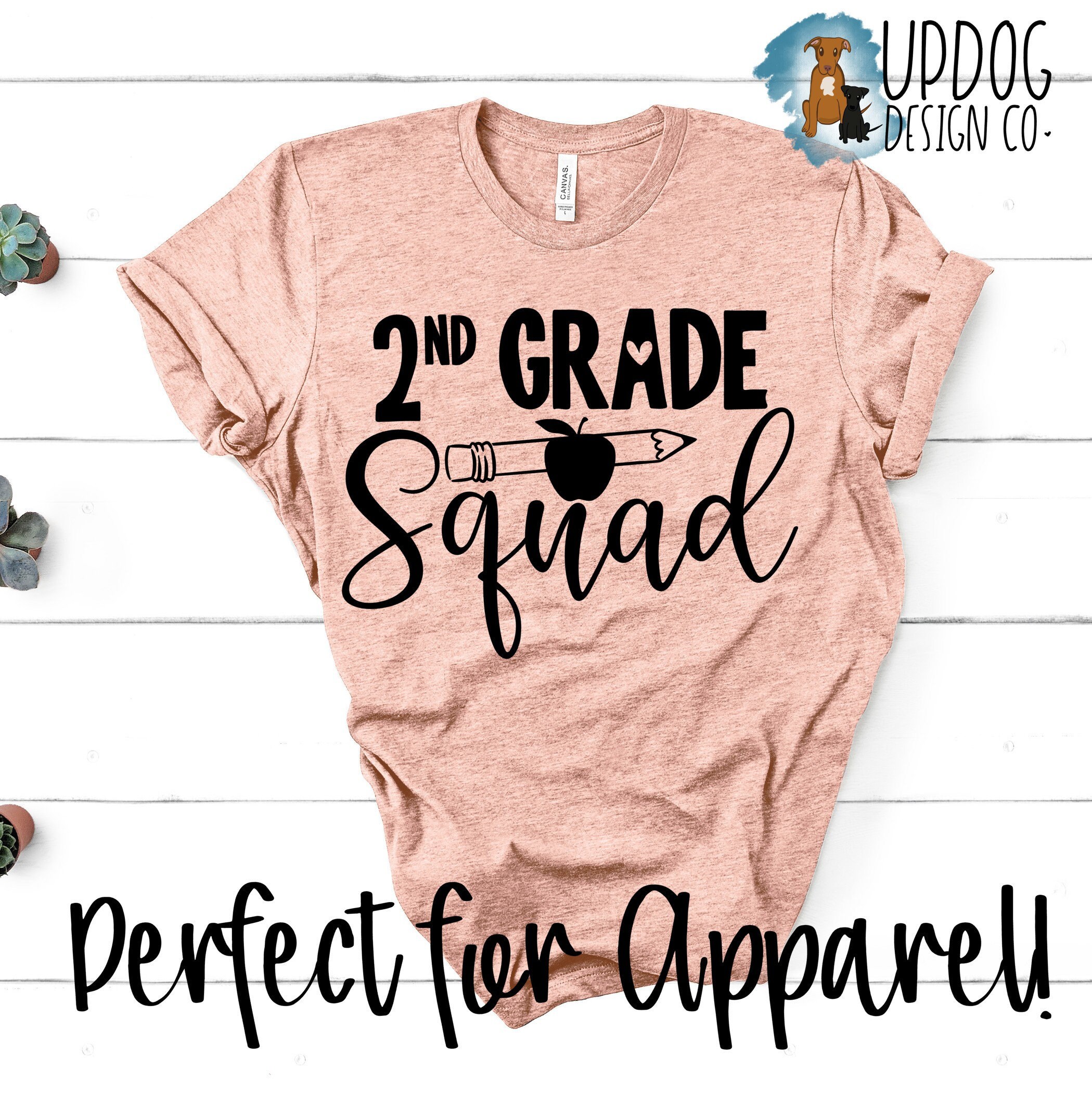 2nd Grade Squad SVG Second Grade Squad Svg Second Grade - Etsy
