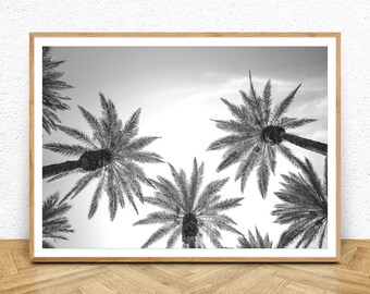 Palm tree art | Etsy