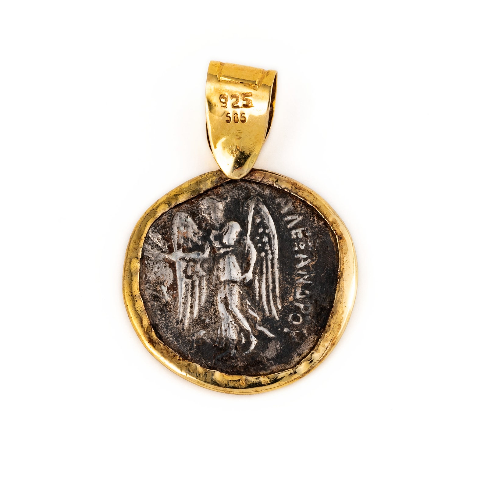 Athena Gold Pendant Ancient Greek Coin Pendant Coin Jewelry - Etsy