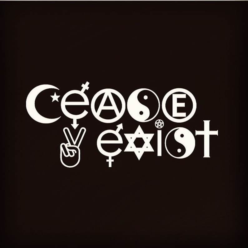 CEASE 2 EXIST T SHIRT - Etsy