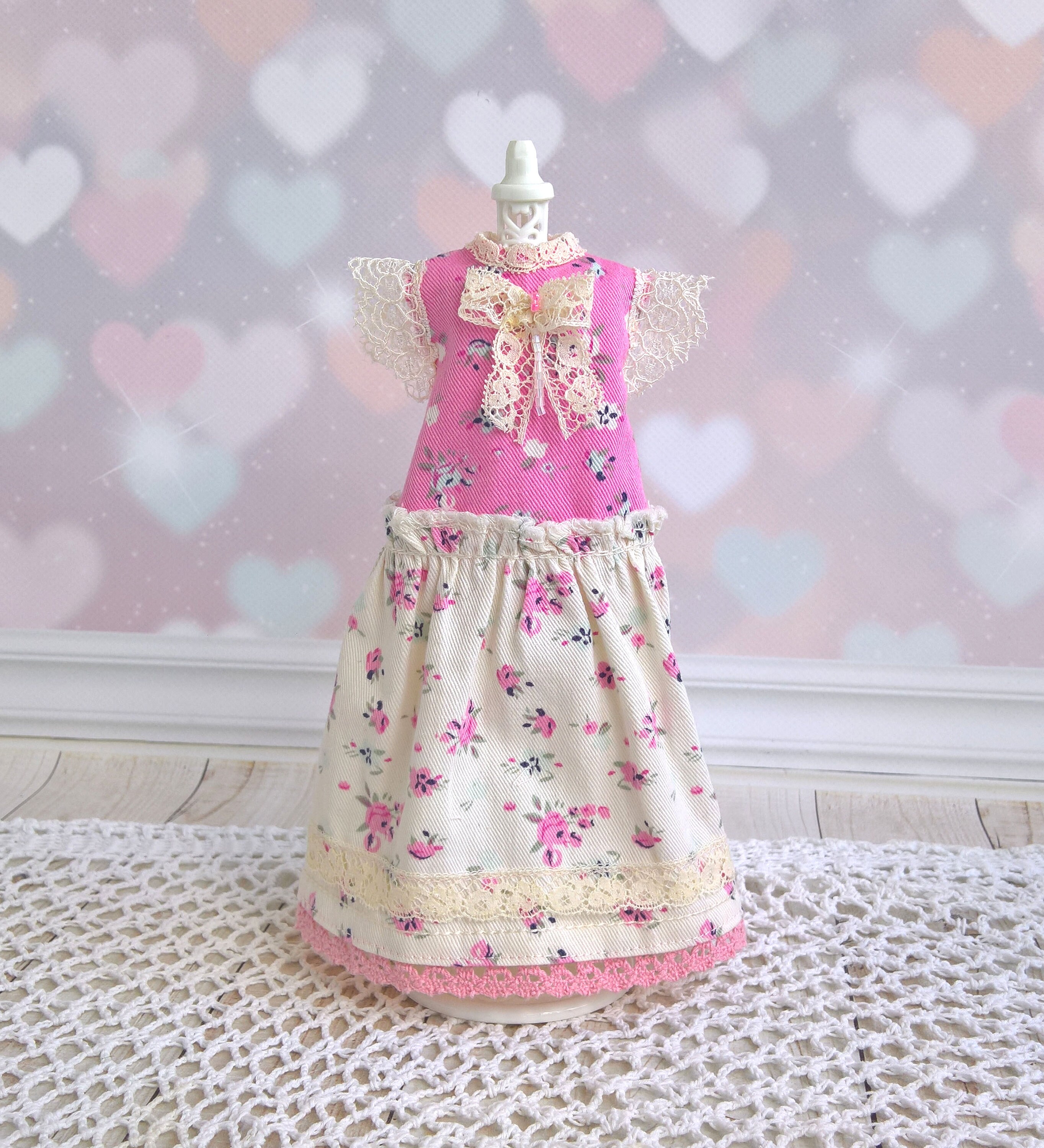 Vintage style dress for Blythe Doll handmade Fashionable | Etsy