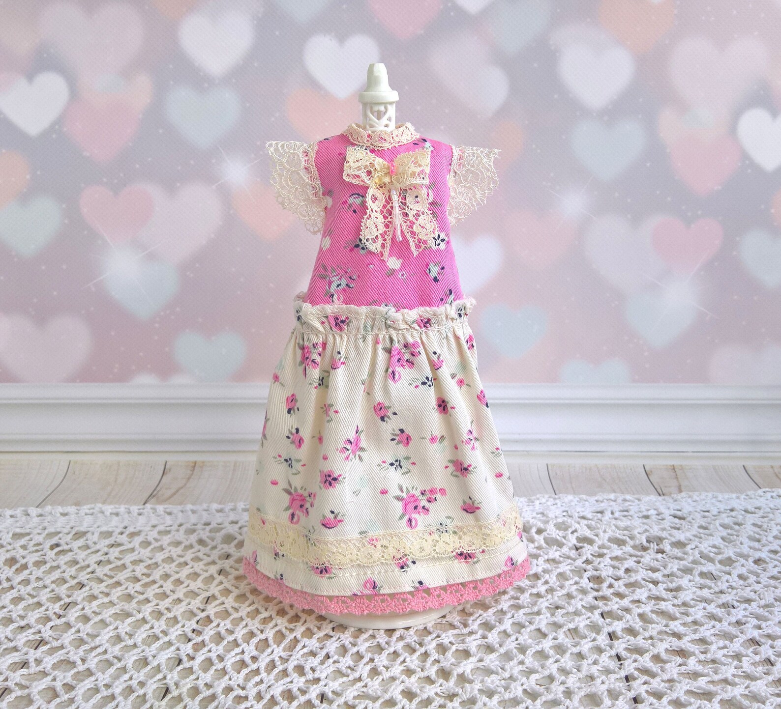 Vintage Style Dress for Blythe Doll Handmade Fashionable - Etsy