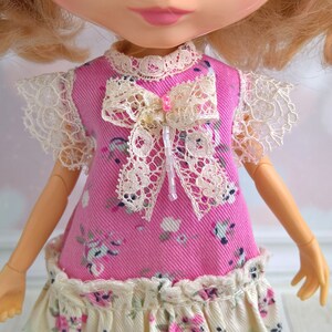 Vintage Style Dress for Blythe Doll Handmade Fashionable - Etsy