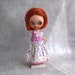 Vintage Style Dress for Blythe Doll , Handmade, Fashionable Blythe ...