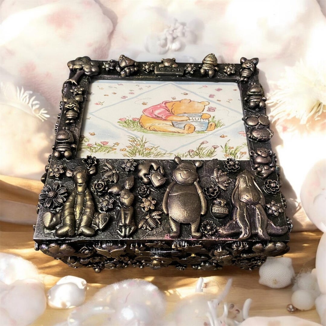 Winnie the Pooh Box, Winnie the Pooh Jewellery Box, Winnie the Pooh ...