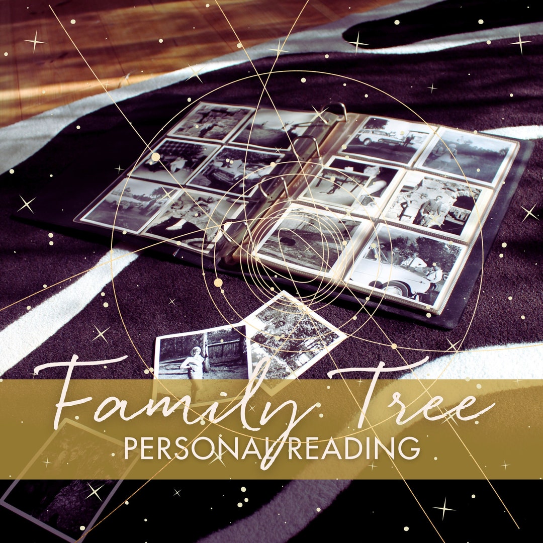 Family Tree Reading In-depth Birth Chart Reading Ancestor - Etsy