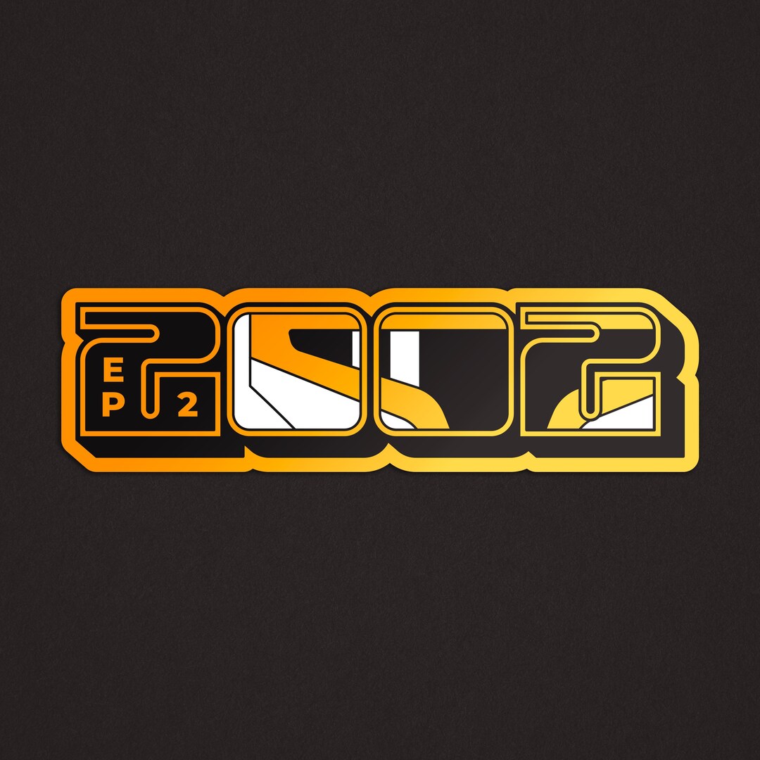 2002 AOTC Clone Metallic Sticker - Galaxy Sticker - Space Sticker - Sci ...