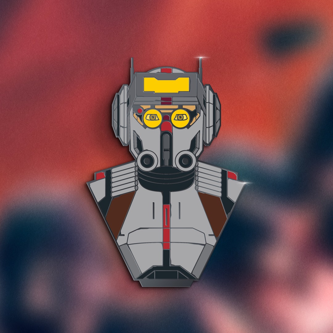 Tech Bad Batch Bust Enamel Pin Sci Fi Pin Fantasy Pin Movie Pin Clone ...