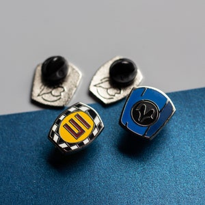 Spectre 5 Shoulder Armour Enamel Pin - Galaxy Pin - Space Pin - Sci Fi ...