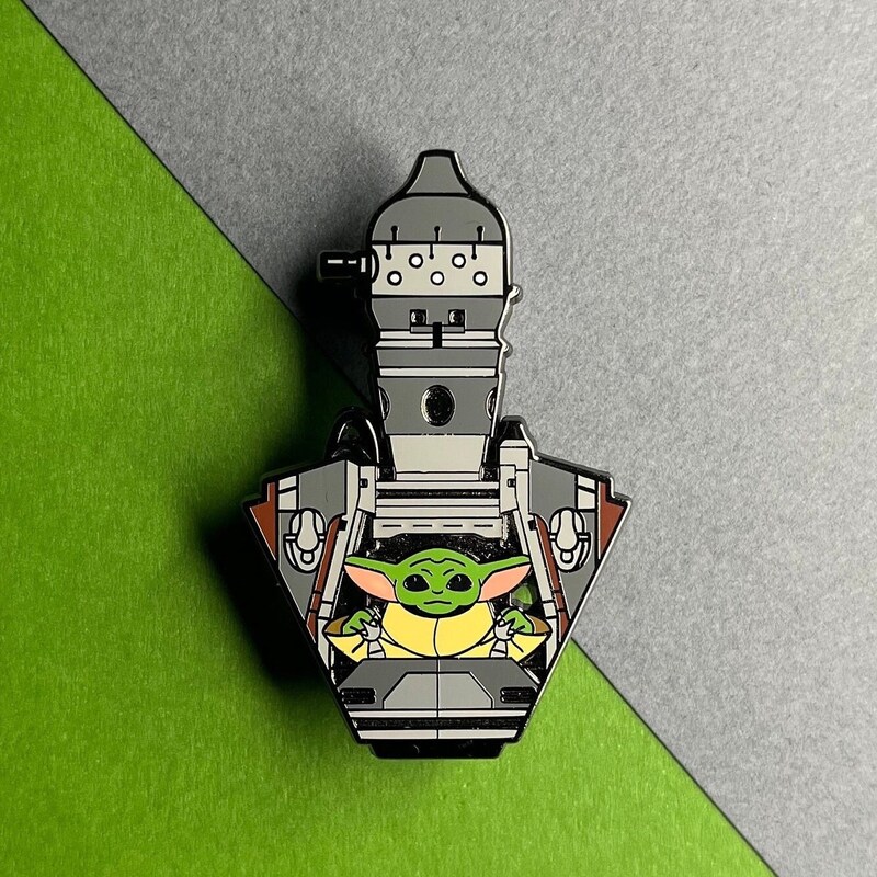 Grogu Enamel Pin - Etsy