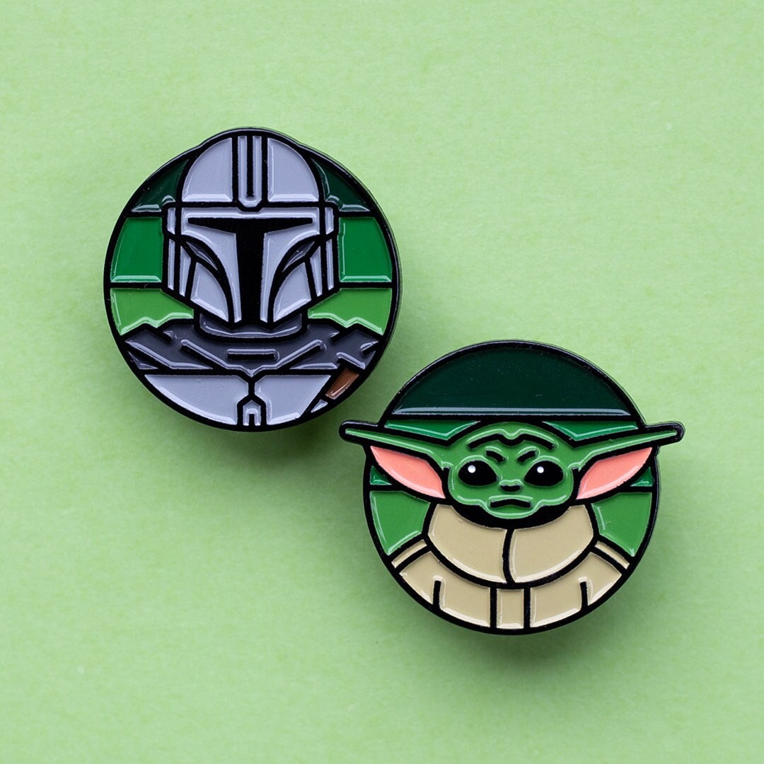 Clan of 2 Icon Enamel Pin Pack - Galaxy Pin - Space Pin - Sci Fi Pin ...