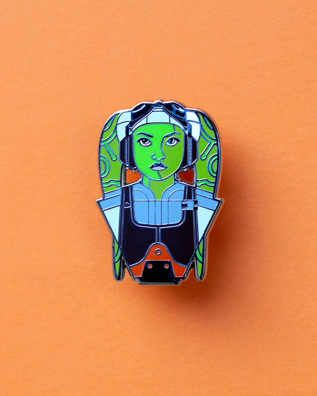 Spectre Two Bust Enamel Pin - Galaxy Pin - Space Pin - Sci Fi Pin ...