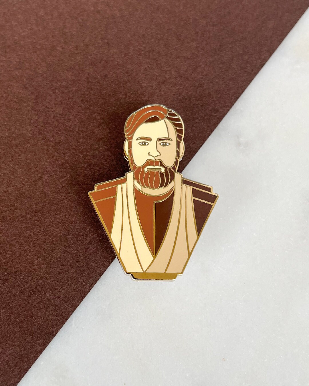 Old Ben Bust Enamel Pin Galaxy Pin Space Pin Sci Fi Pin Fantasy Pin ...