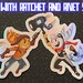 Ratchet and Rivet Enamel Pin + Free Sticker - Etsy