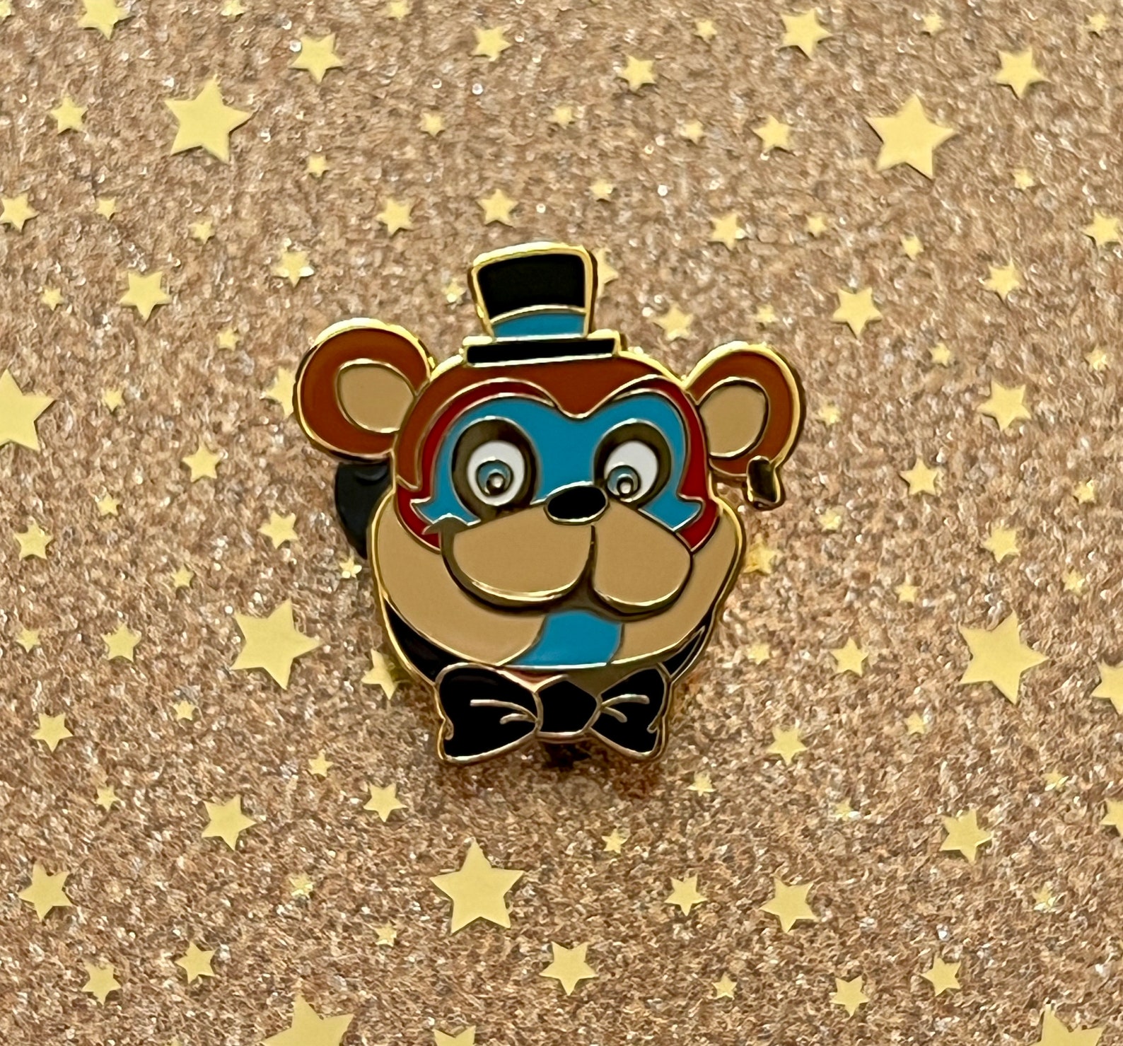 FNAF Security Breach Enamel Pins Free Sticker - Etsy
