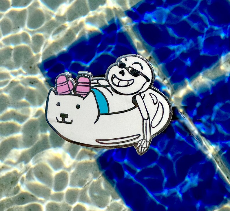 Undertale Pool Sans Freebie - Etsy