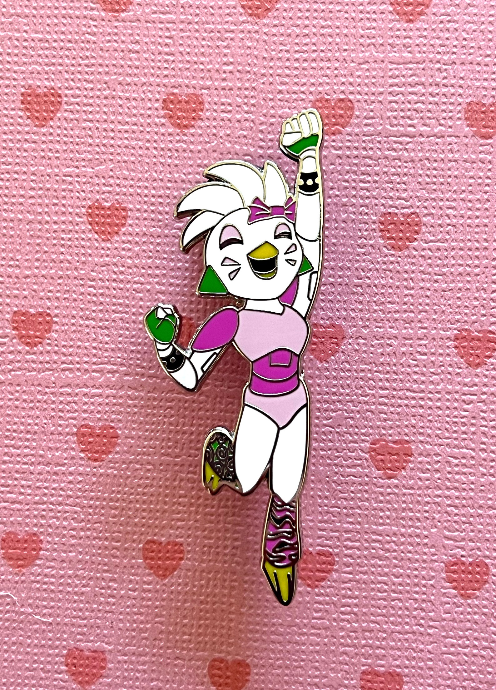 FNAF Security Breach Ver. 2 Enamel Pins Free Sticker - Etsy