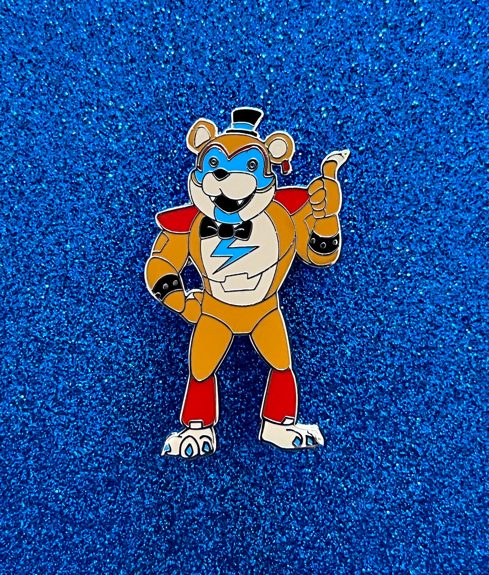 FNAF Security Breach Ver. 2 Enamel Pins Free Sticker - Etsy