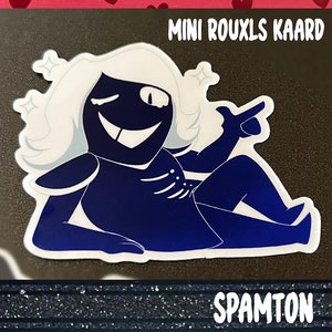 Spamton/spamton Neo(glow-in-the-dark) Enamel Pin + Free Sticker - Etsy