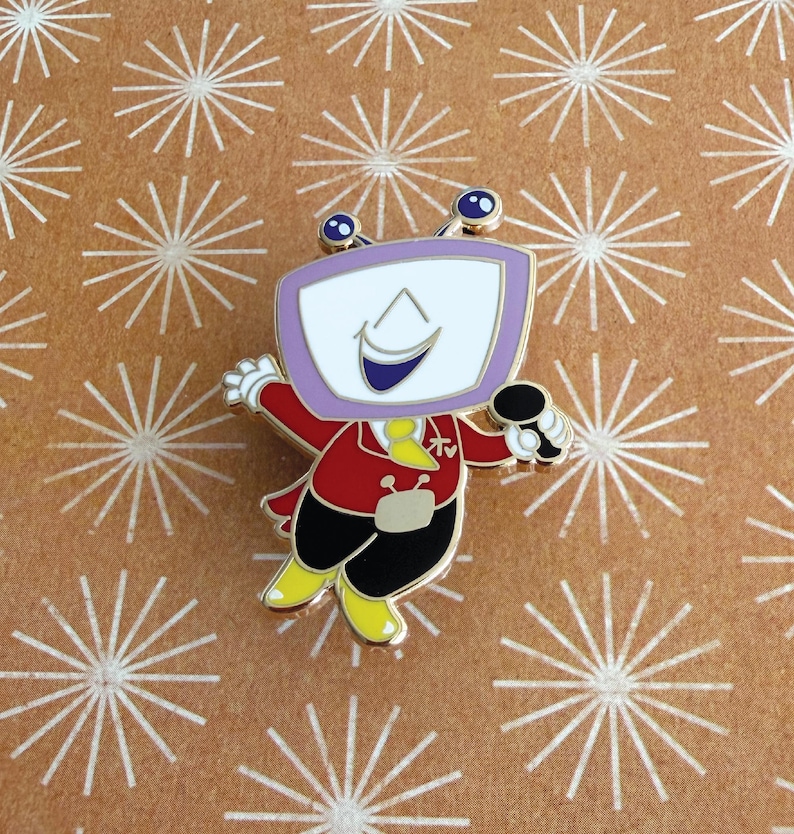 Deltarune Tenna Enamel Pin - Etsy