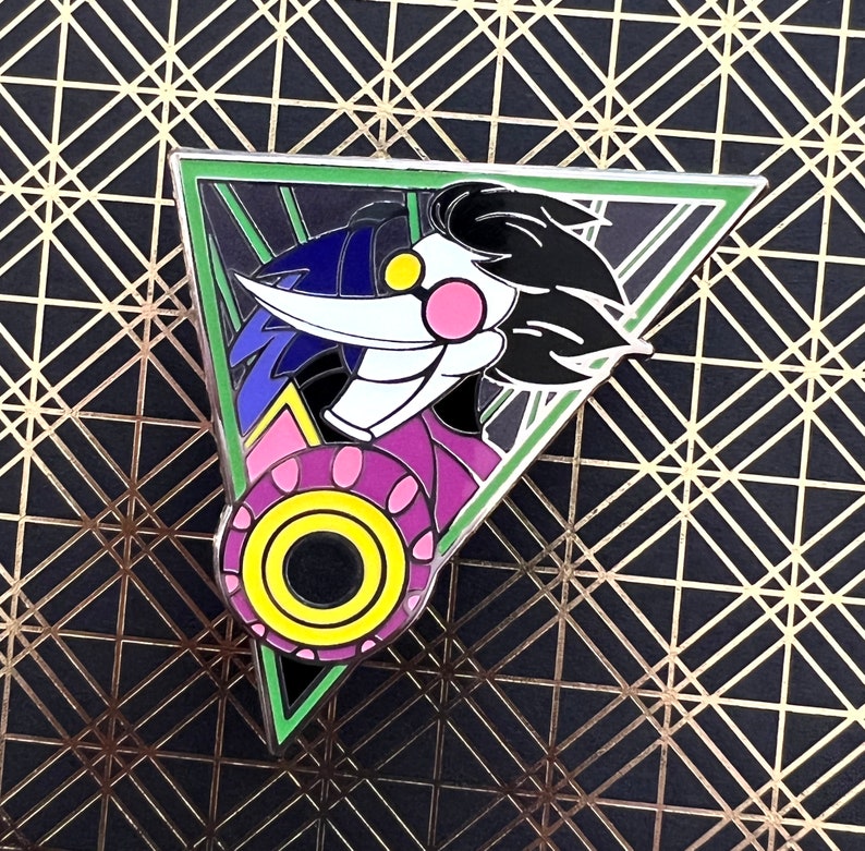 Spamton/spamton Neoglow-in-the-dark Enamel Pin Free - Etsy