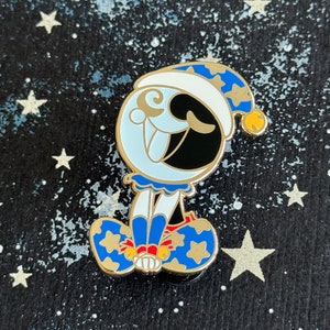 FNAF Smol Sun and Mini Moon Glow-in-the-dark Enamel Pins + Free Sticker ...