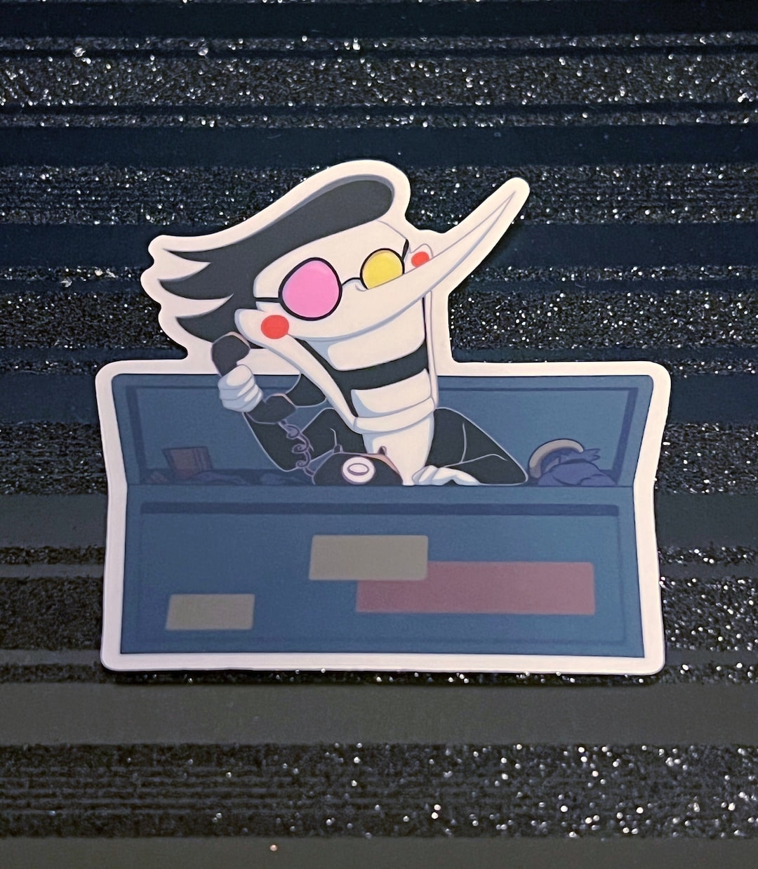 Spamton Dumpster Sticker - Etsy