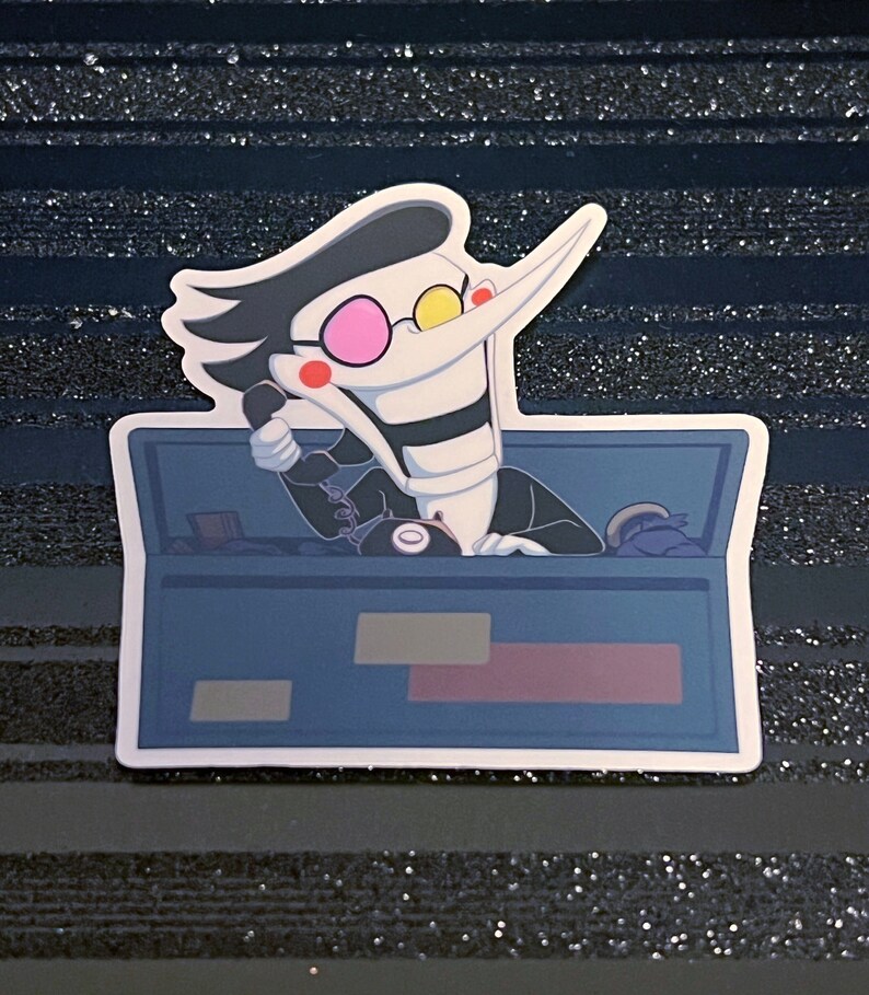 Spamton Dumpster Sticker - Etsy