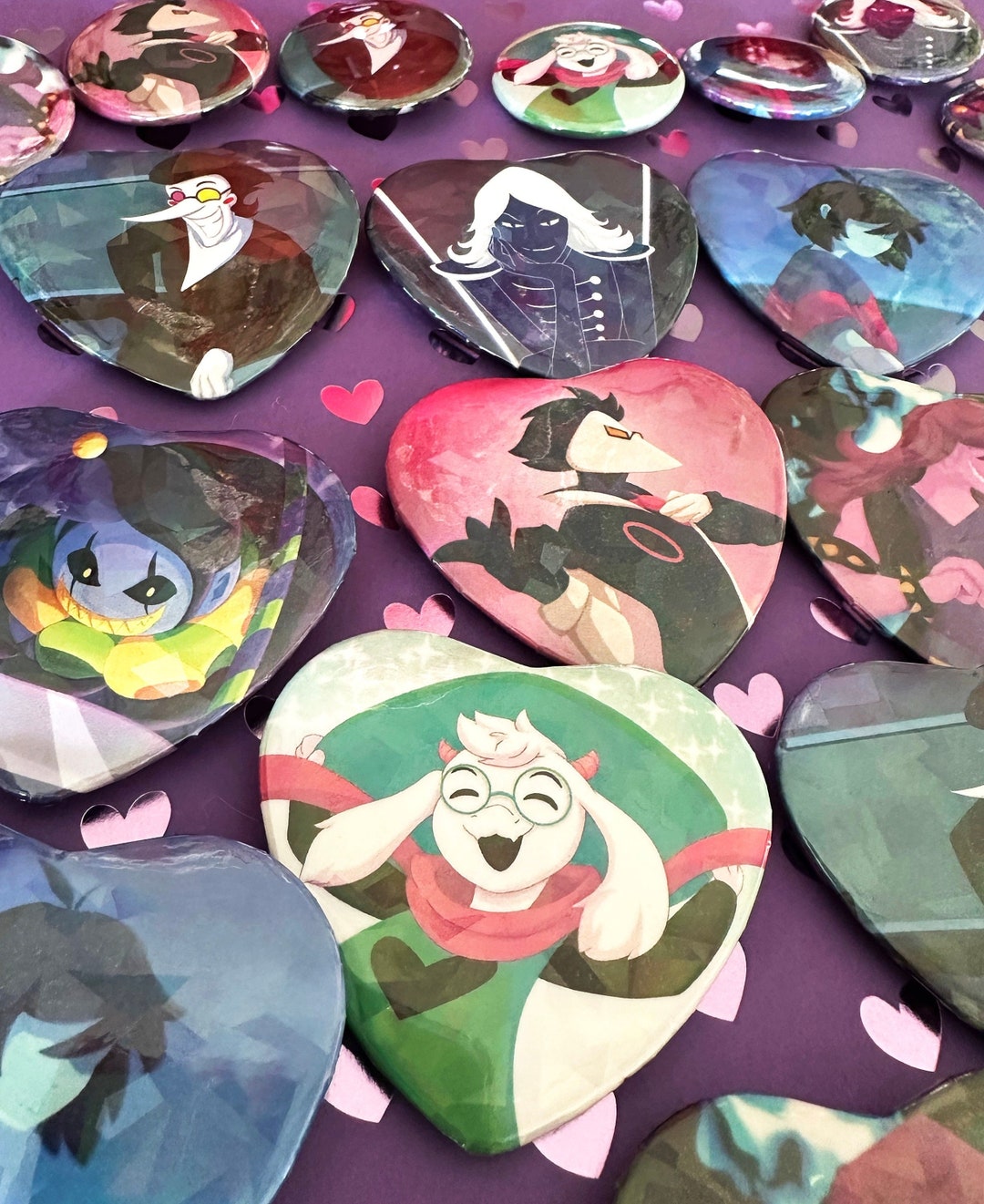 Deltarune Holographic Button/magnet Series 2 - Etsy